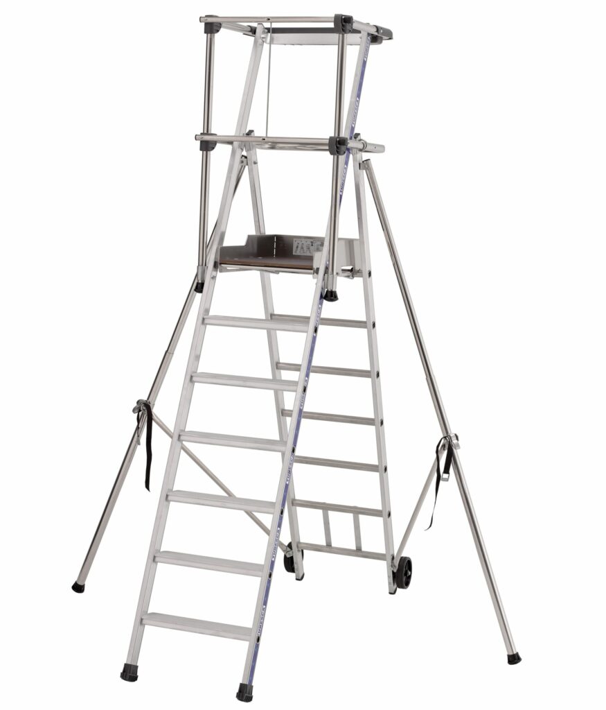 TUBESCA SHERPAMATIC PODIUM STEPLADDER - Pat O Brien Safety