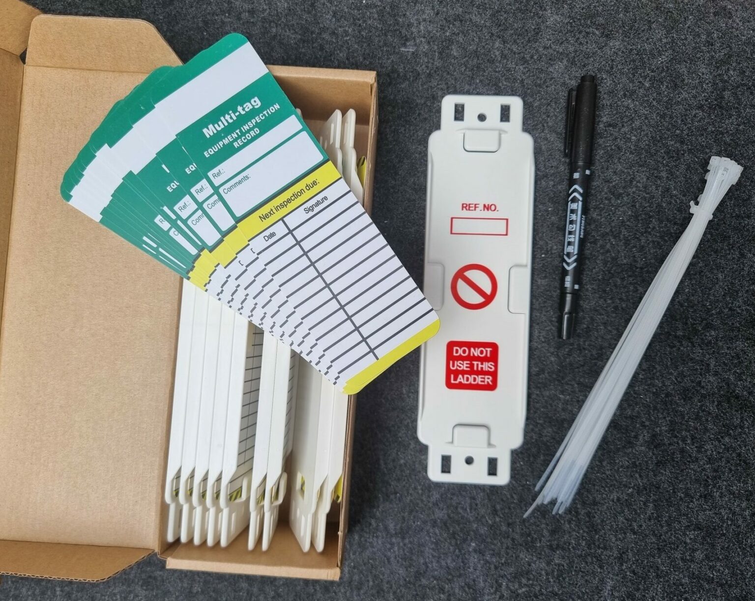 Equipment Inspection Tag Kit | Equipment Tagging System