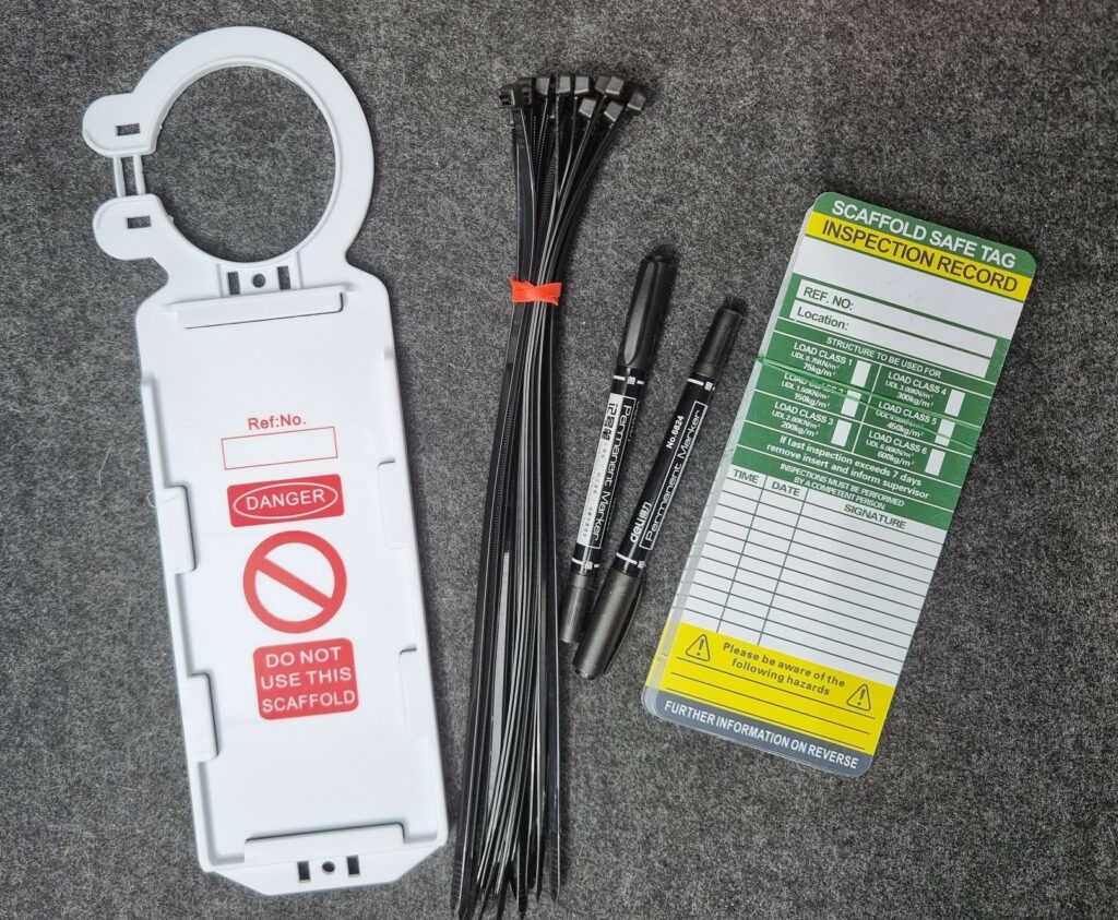 Scaffold Tag Kits | STK | Express Delivery