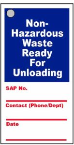 Non-Hazardous Waste | Safety Tags Multipack - Pat O Brien