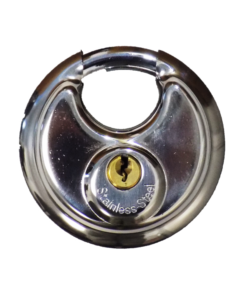 disc padlock stainless steel - Pat O Brien Safety
